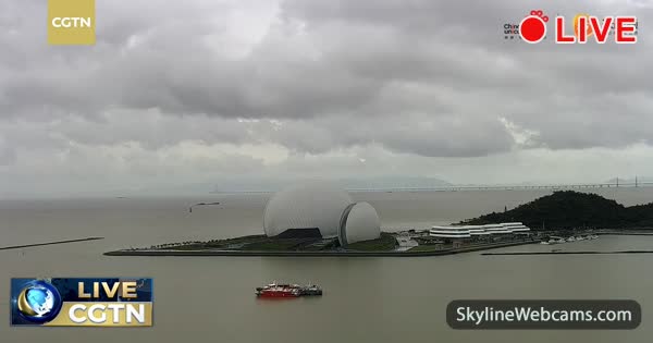 【LIVE】 Live Cam Zhuhai - China | SkylineWebcams