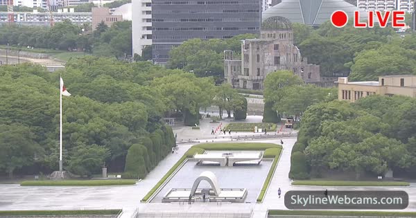 【LIVE】 Live Cam Hiroshima - Peace Memorial Park | SkylineWebcams