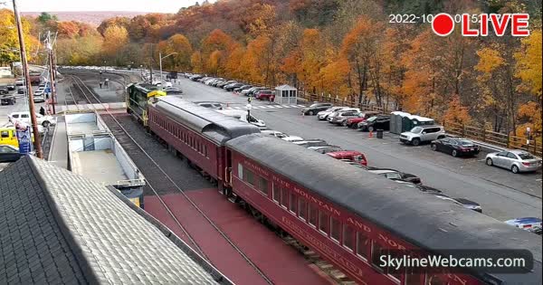 【LIVE】 Live Cam Reading Blue Mountain & Northern Railroad | SkylineWebcams