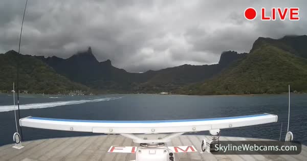 【LIVE】 Webcam Fähre Tahiti - Moorea-Inseln | SkylineWebcams