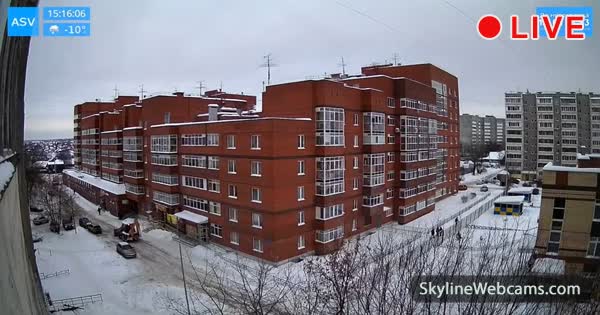 【LIVE】 Webcam Perm - Motovilikha district | SkylineWebcams