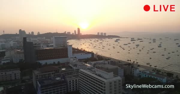 【LIVE】 Live Cam Panorama of Pattaya - Thailand | SkylineWebcams