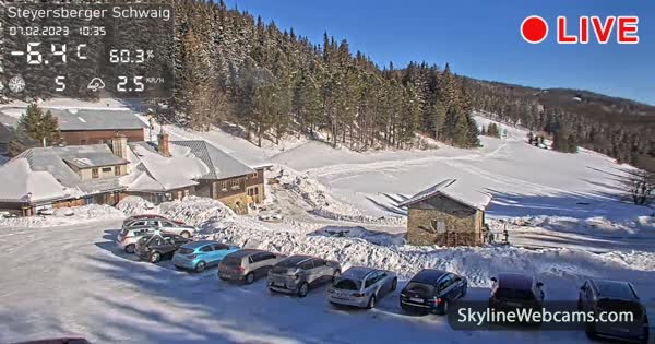 【LIVE】 Webcam Steyersberger Schwaig - Österreich | SkylineWebcams