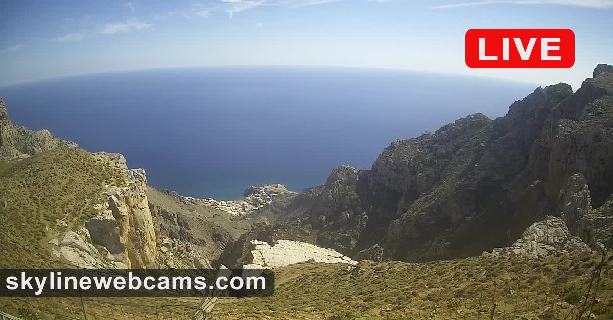 Live Cam Aba Waterfall - Heraklion | SkylineWebcams