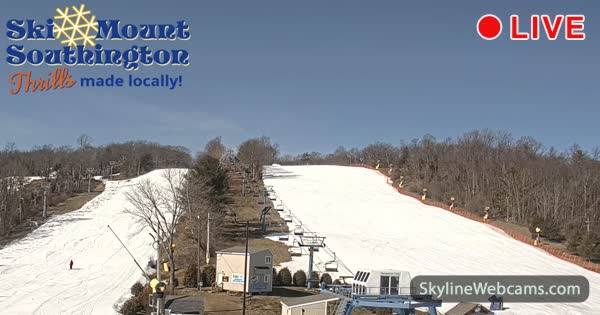 【LIVE】 Webcam Mount Southington Ski Area - Connecticut |SkylineWebcams