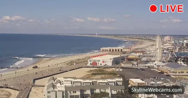 【LIVE】 Live Cam Panorama of Ocean City - New Jersey | SkylineWebcams