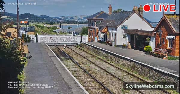 【LIVE】 Live Cam Blue Anchor - England | SkylineWebcams