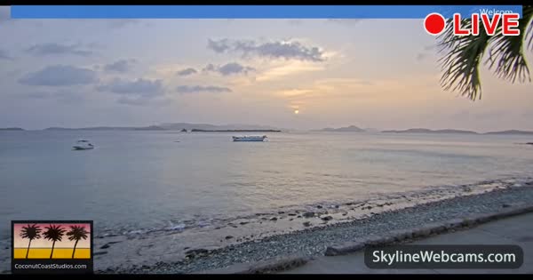 【LIVE】 Live Cam Frank Bay - US Virgin Islands | SkylineWebcams