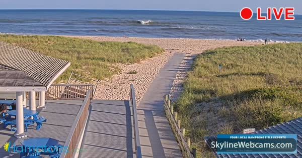 【LIVE】 Webcam Westhampton - Rogers Beach | SkylineWebcams