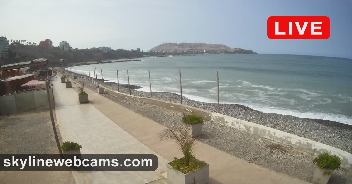 Cámara web en directo Playa Barranco - Lima | SkylineWebcams