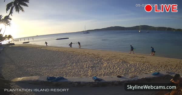 【LIVE】 Live Cam Fiji - Malolo Lailai Island | SkylineWebcams