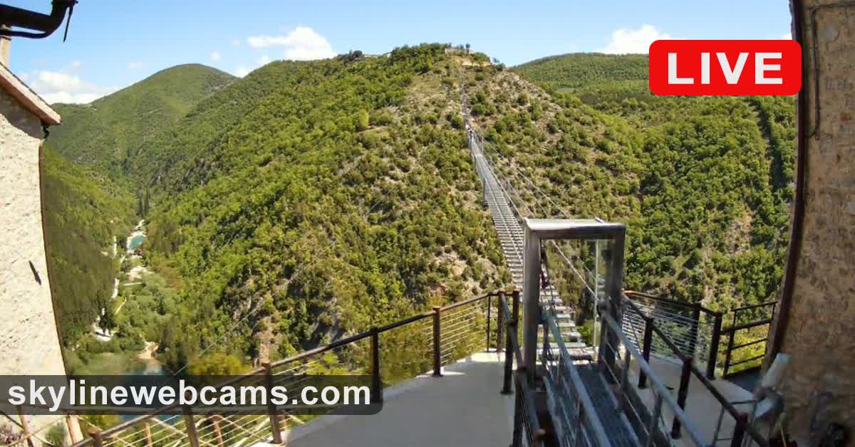 Time-lapse Sellano - Tibetan Bridge