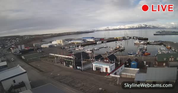 【LIVE】 Live Cam Húsavík - Iceland | SkylineWebcams