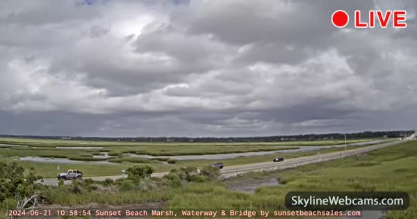 【LIVE】 Live Cam Sunset Beach - Waterway | SkylineWebcams