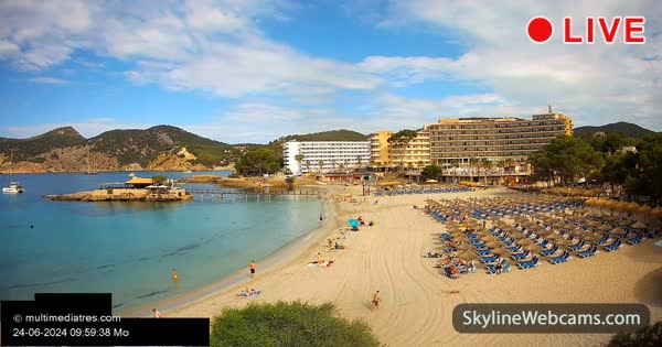 【LIVE】 Live Cam Andratx - Camp de Mar | SkylineWebcams
