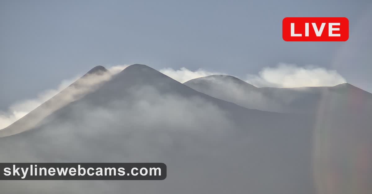 Time-lapse Etna eruption