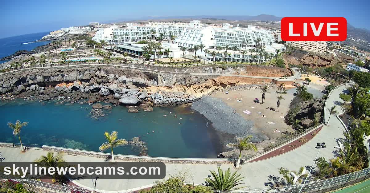 【LIVE】 Webcam Costa Adeje - Ténérife | SkylineWebcams