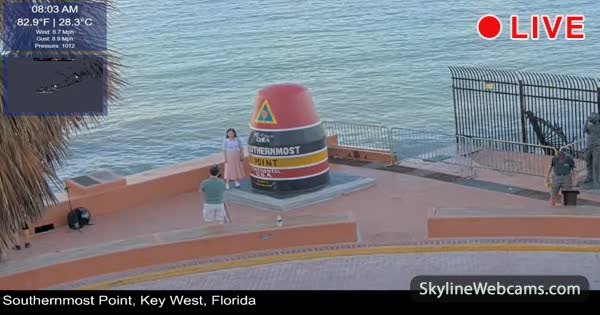 【LIVE】 Webcam Key West - Southernmost Point | SkylineWebcams