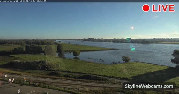 【LIVE】 Live Cam Varik - Waal River | SkylineWebcams