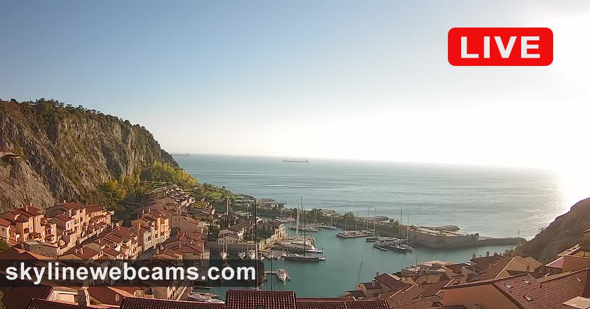 Webcam Portopiccolo - Trieste | SkylineWebcams