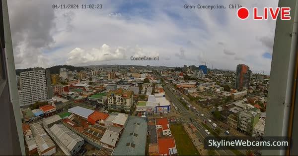 【LIVE】 Cámara web en directo Concepción - Chile | SkylineWebcams
