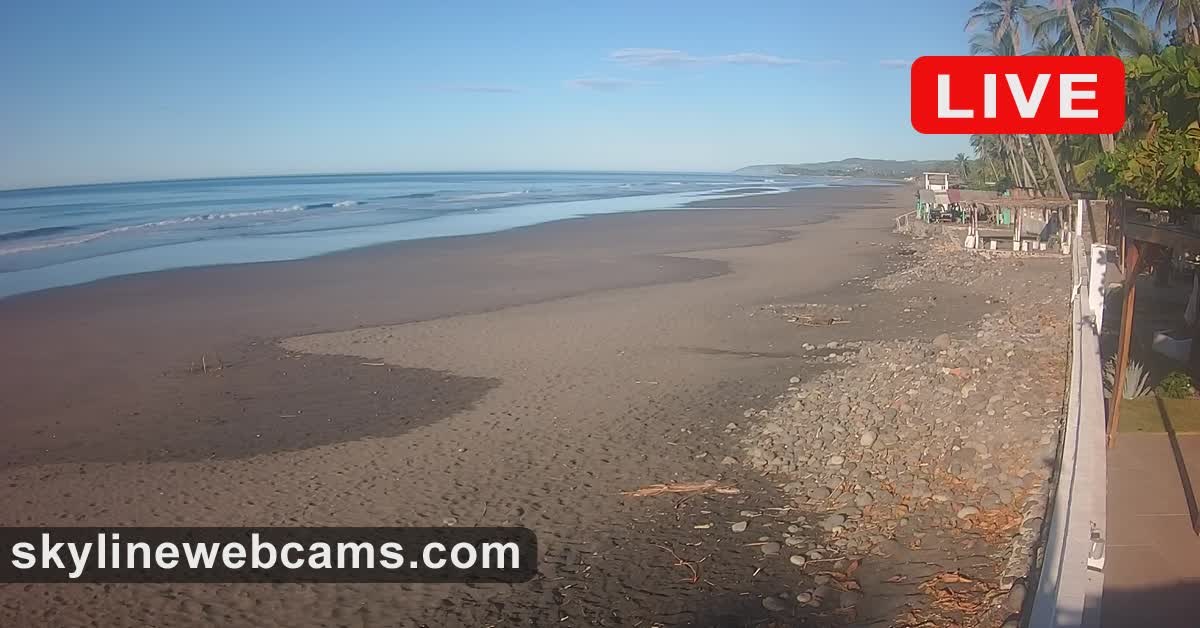 Live Cam La Libertad - Playa Conchalio | SkylineWebcams