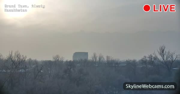 【LIVE】 Live Cam Almaty - Kazakhstan | SkylineWebcams