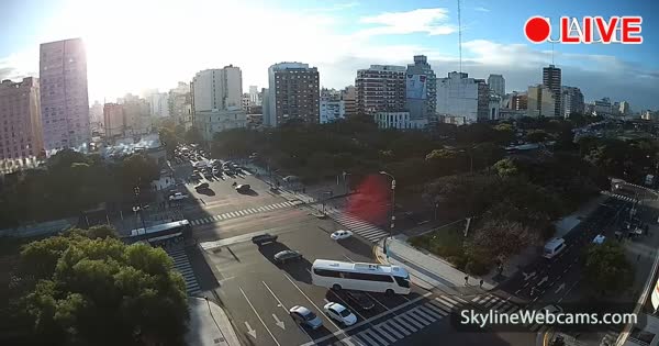 【LIVE】 Live Cam Panorama of Buenos Aires - Argentina | SkylineWebcams