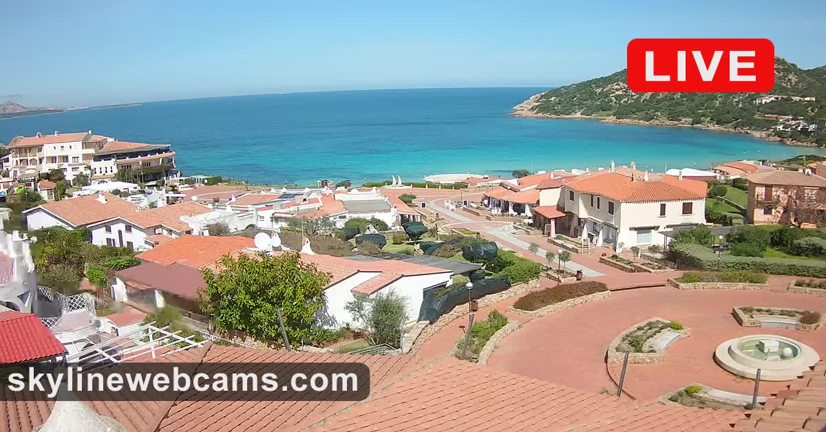 Webcam Baja Sardinia - Costa Smeralda | SkylineWebcams