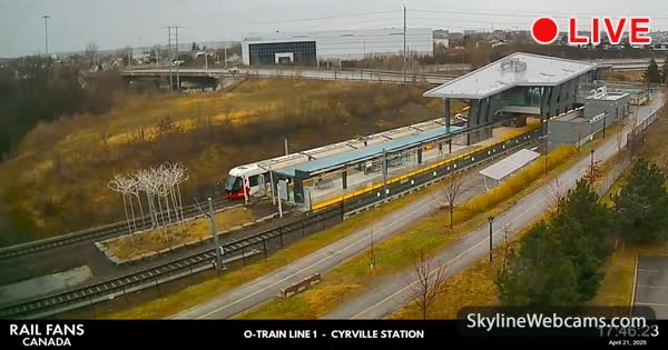 【LIVE】 Live Cam Ottawa - Cyrville Station | SkylineWebcams