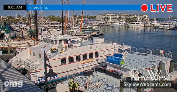 【LIVE】 Live Cam Key West - Bight Marina | SkylineWebcams