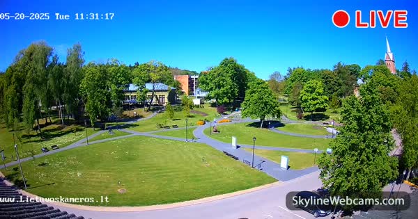 【LIVE】 Live Cam Birštonas - Lithuania | SkylineWebcams
