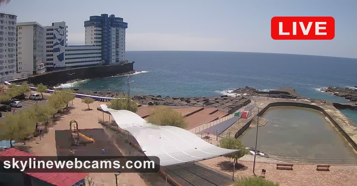 Live Cam Tacoronte - Mesa del Mar | SkylineWebcams