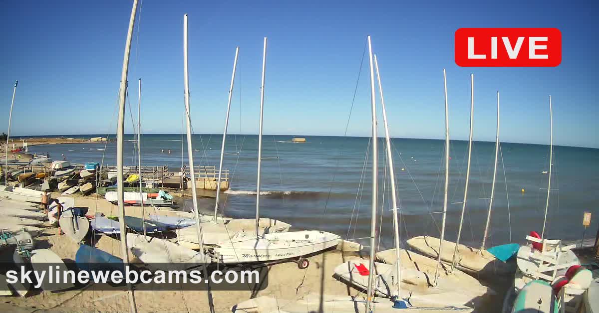 Live Cam Marina di San Cataldo | SkylineWebcams