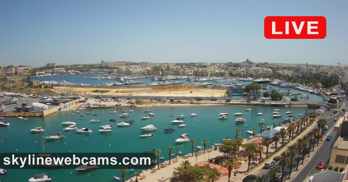 Live Cam Gżira - Malta | SkylineWebcams