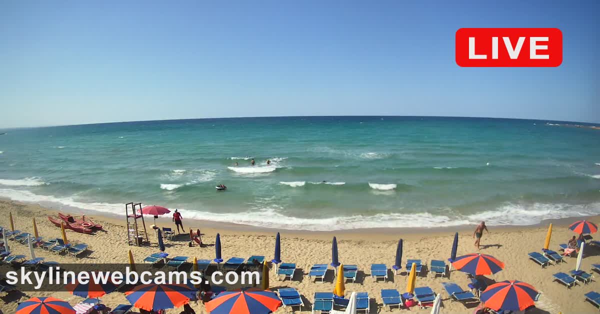Webcam Spiaggia di Brindisi | SkylineWebcams
