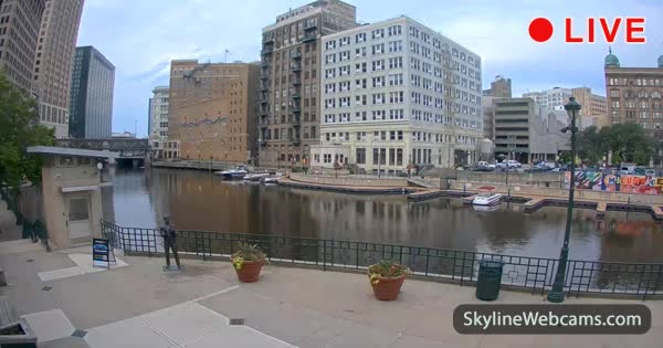 【LIVE】 Kamera na żywo Milwaukee - Wisconsin | SkylineWebcams