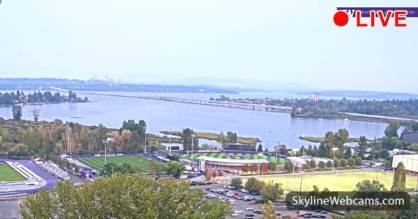 【LIVE】 Cámara web en directo Seattle - Lago Washington | SkylineWebcams