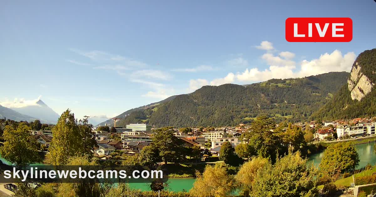 LIVE Camera Ιντερλάκεν - Ελβετία | SkylineWebcams