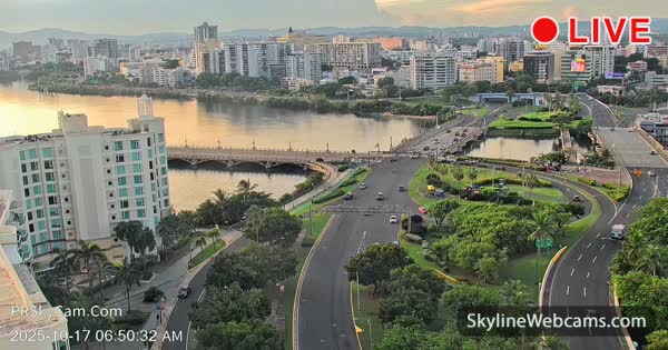 【LIVE】 Live Cam Panorama of Puerto Rico - San Juan | SkylineWebcams