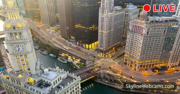 【LIVE】 Kamera v živo Chicago - Illinois | SkylineWebcams