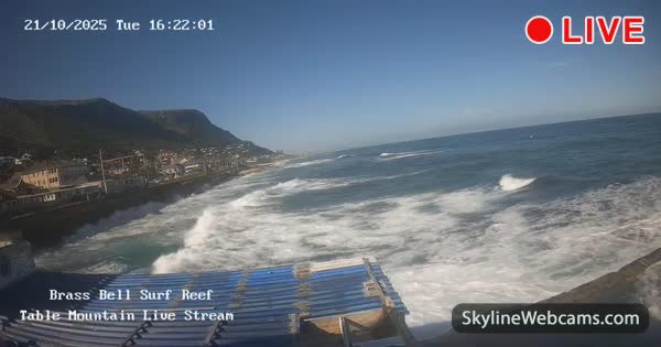 【LIVE】 Live Cam Kalk Bay - Cape Town | SkylineWebcams