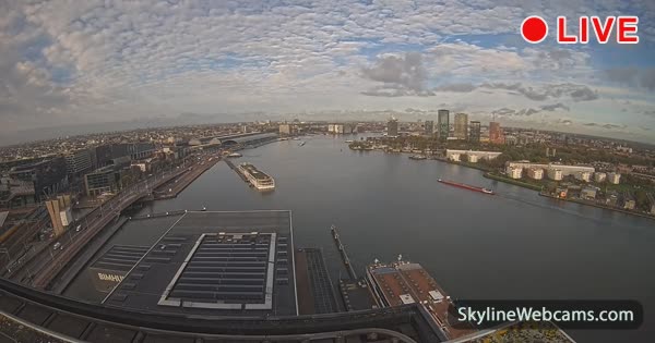 【LIVE】 Live Cam Amsterdam - City Center | SkylineWebcams
