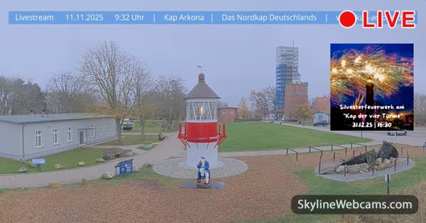 【LIVE】 Live Cam Putgarten - Cape Arkona | SkylineWebcams