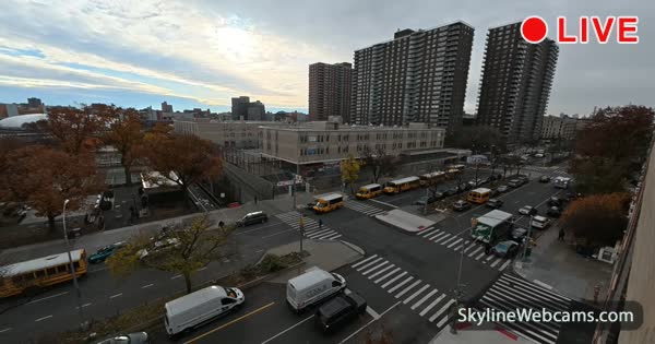 【LIVE】 Live Cam New York - Upper Manhattan | SkylineWebcams
