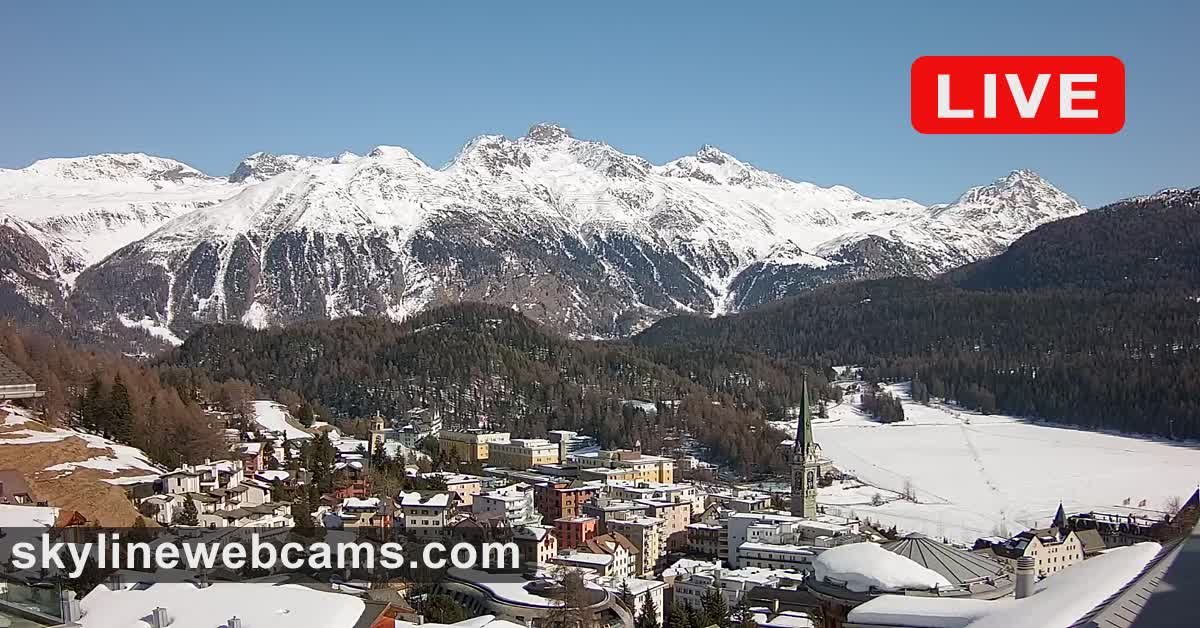 Web Kamera uživo Sveti Moritz | SkylineWebcams